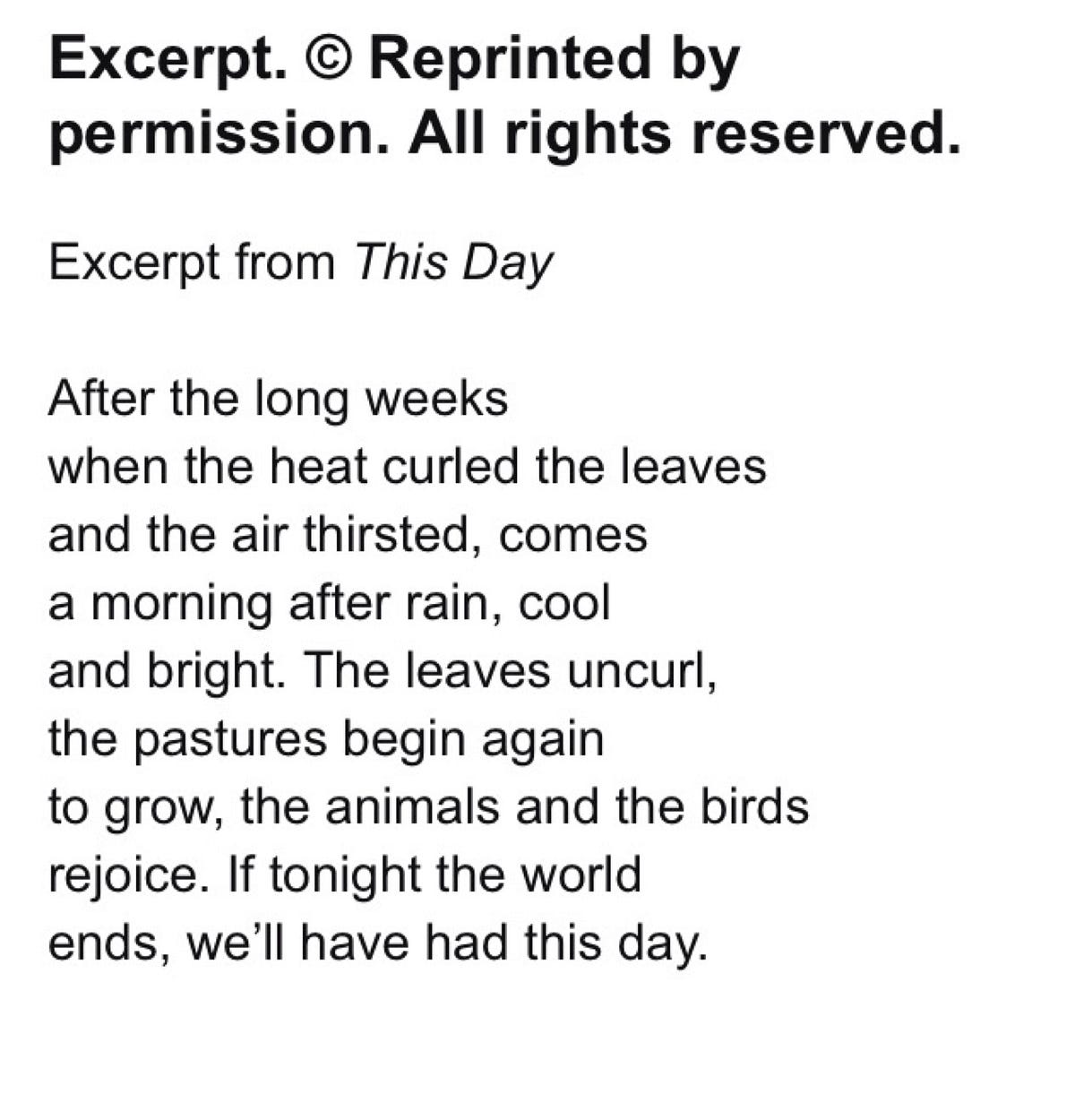 Mike Essig , your so right. This poem by Wendell Berry is Simply breathtaking. | by Susan ...