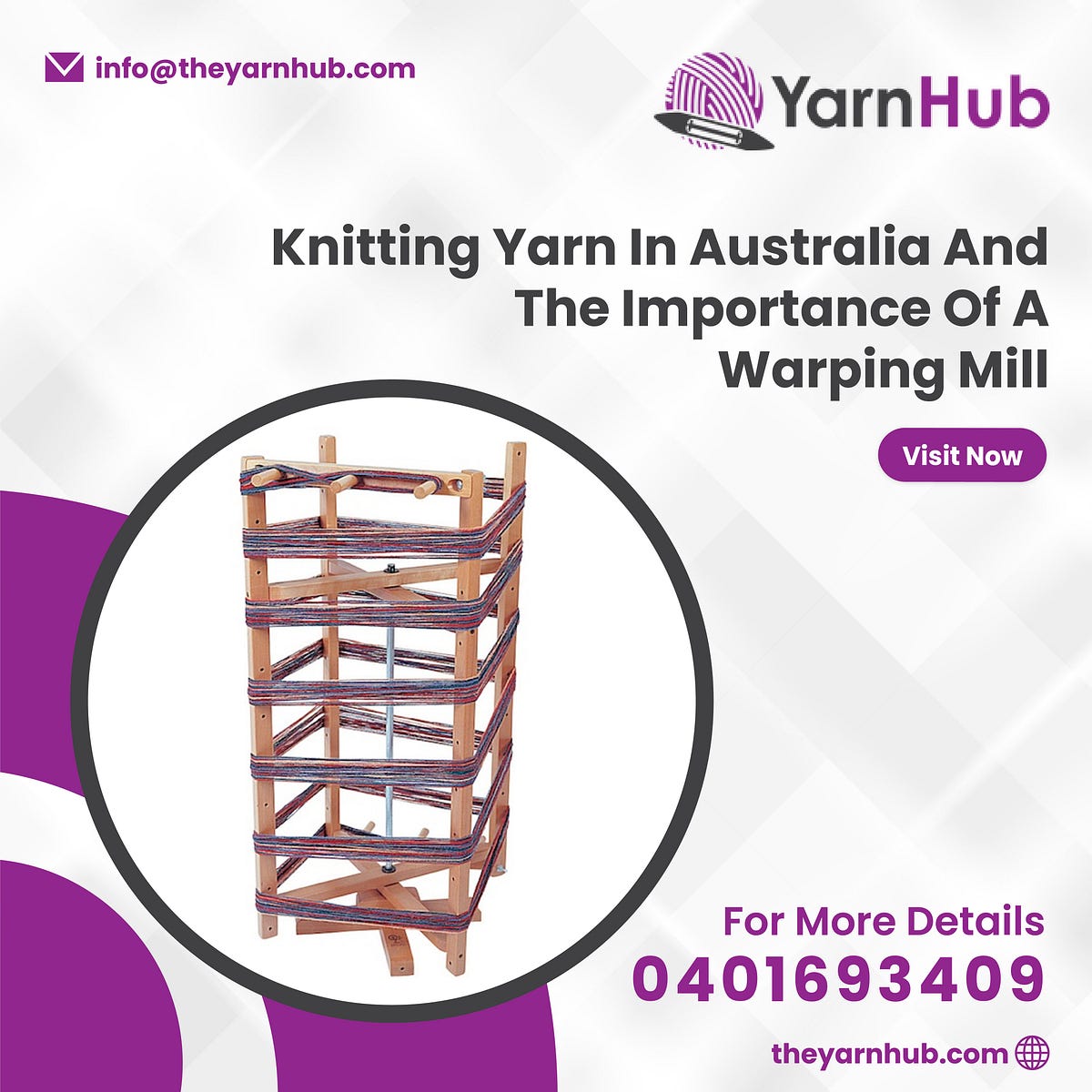 Knitting Yarn in Australia and the Importance of a Warping Mill | by YarnHub | Dec, 2023 | Medium
