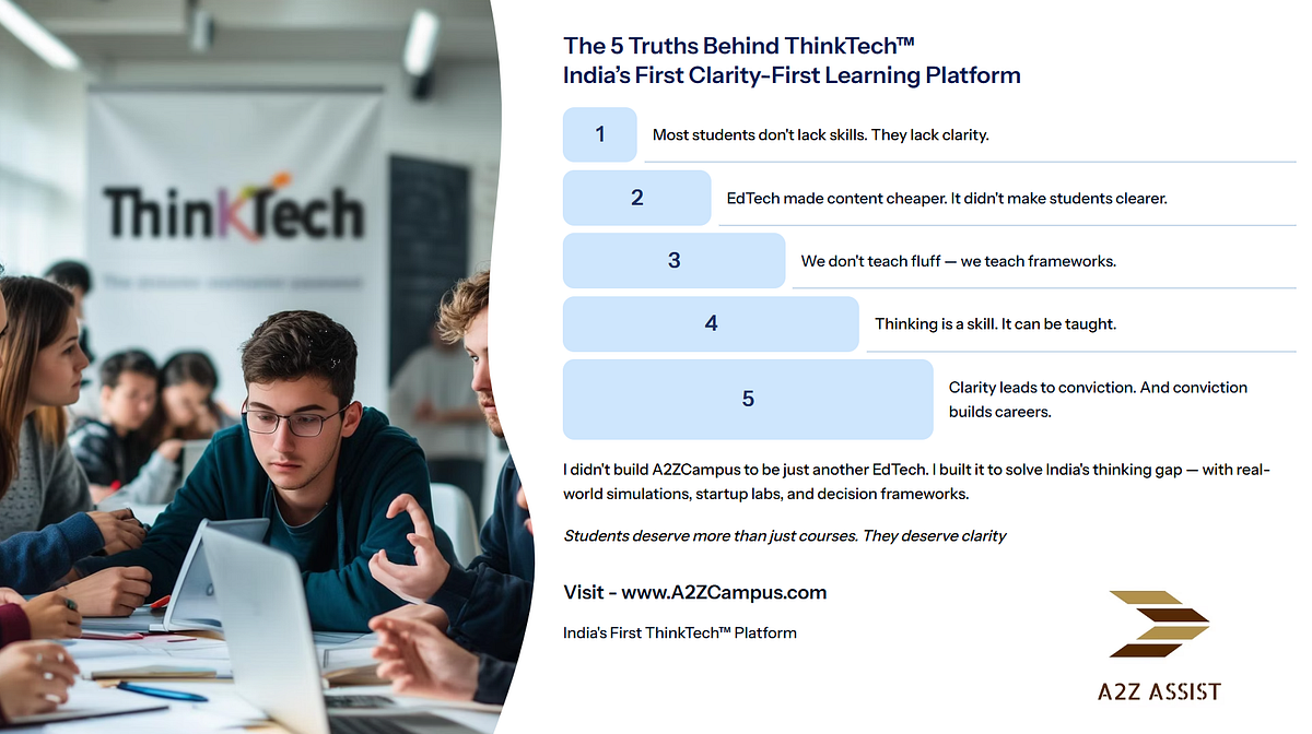 The 5 Truths Behind ThinkTech™. Why Clarity, Not Content, Will Define ...