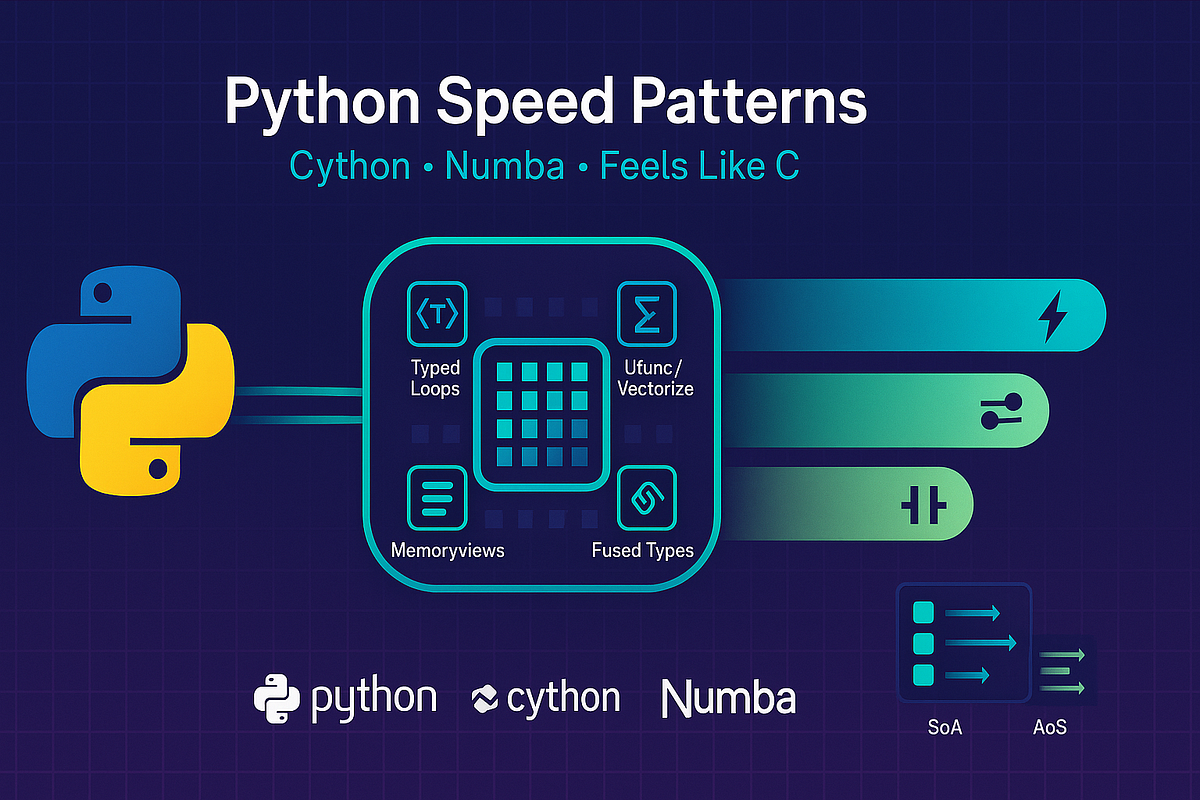 7 Cython & Numba Patterns That Feel Like C | by Bhagya Rana | Sep, 2025 ...