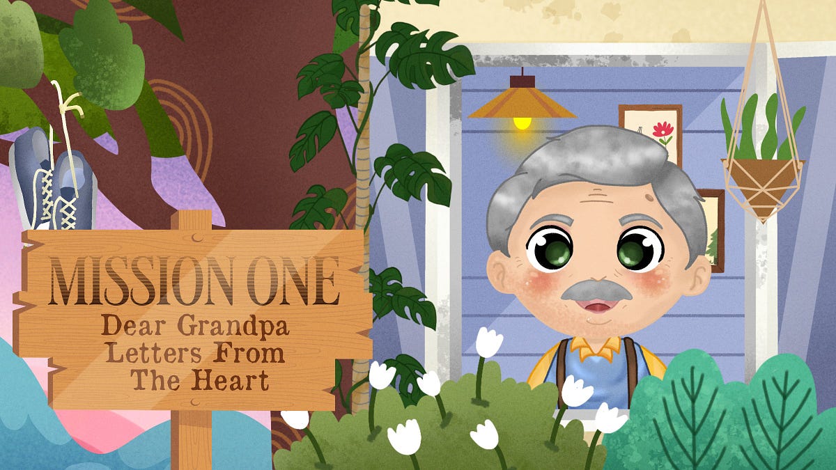 Dear Grandpa, Letters From The Heart. | by 𝐼𝑆𝐻𝐴𝑁𝑁𝐴. | Medium