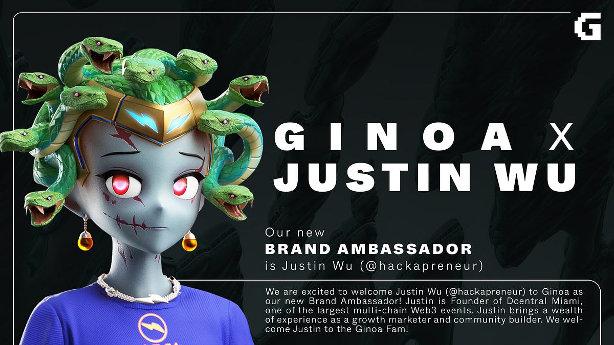 Justin Wu, Founder Of DCentral Miami, Has Joined Ginoa As An Ambassador | by Buse Fidan | Ginoa ...