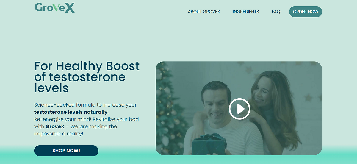 GroveX: A Natural Way to Boost Your Masculinity!? | by Mailwork | Medium