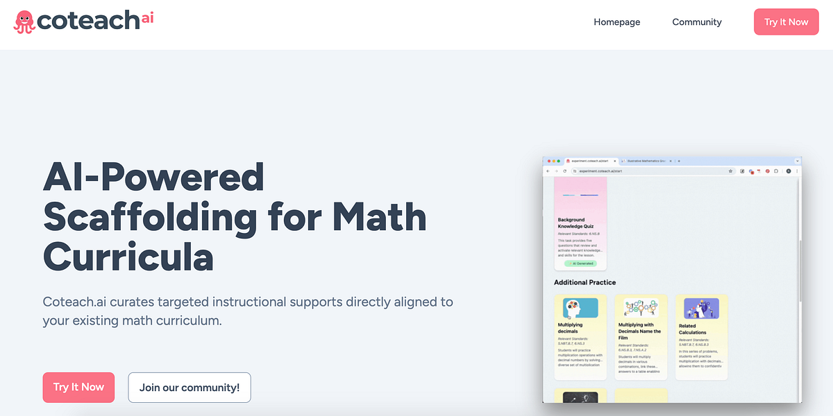 Coteach.ai — from research project to EdTech startup | by Tristrum ...