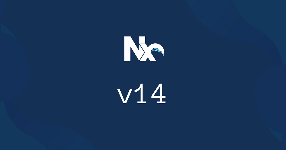 Nx v14 is out — Here is all you need to know! | by Juri Strumpflohner | Nx Devtools