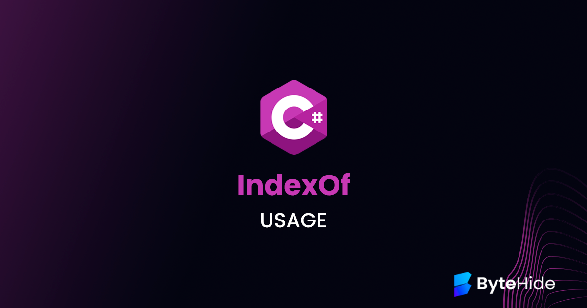 Indexof Usage In C Tutorial Hello Fellow Programmers Are You By
