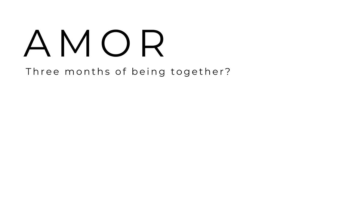 This time, we’ll name it Amor. | by Troyer Vaughn. | Dec, 2024 | Medium