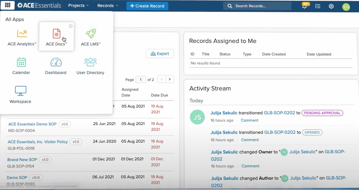 Best eQMS The Sleeper Pick Winner — PSC Software (ACE) — Top 3 eQMS’s of 2023 | by The QMS Guy ...
