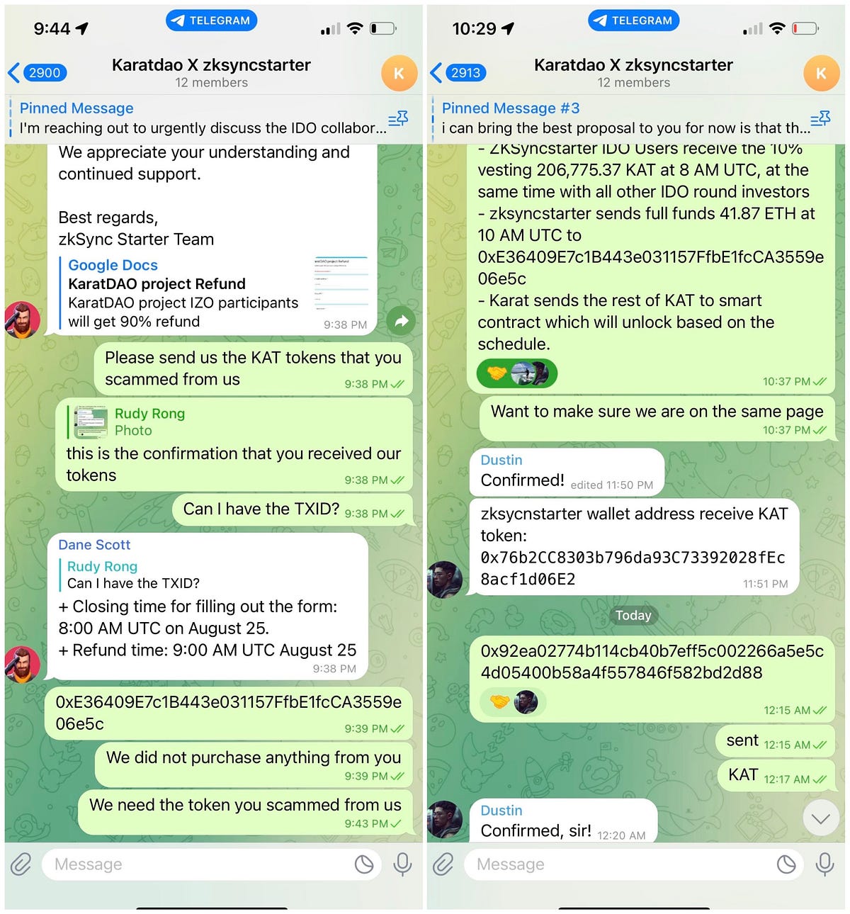 Statement Regarding the Collaboration Between Karat and Zksyncstarter | by KaratDAO | Medium