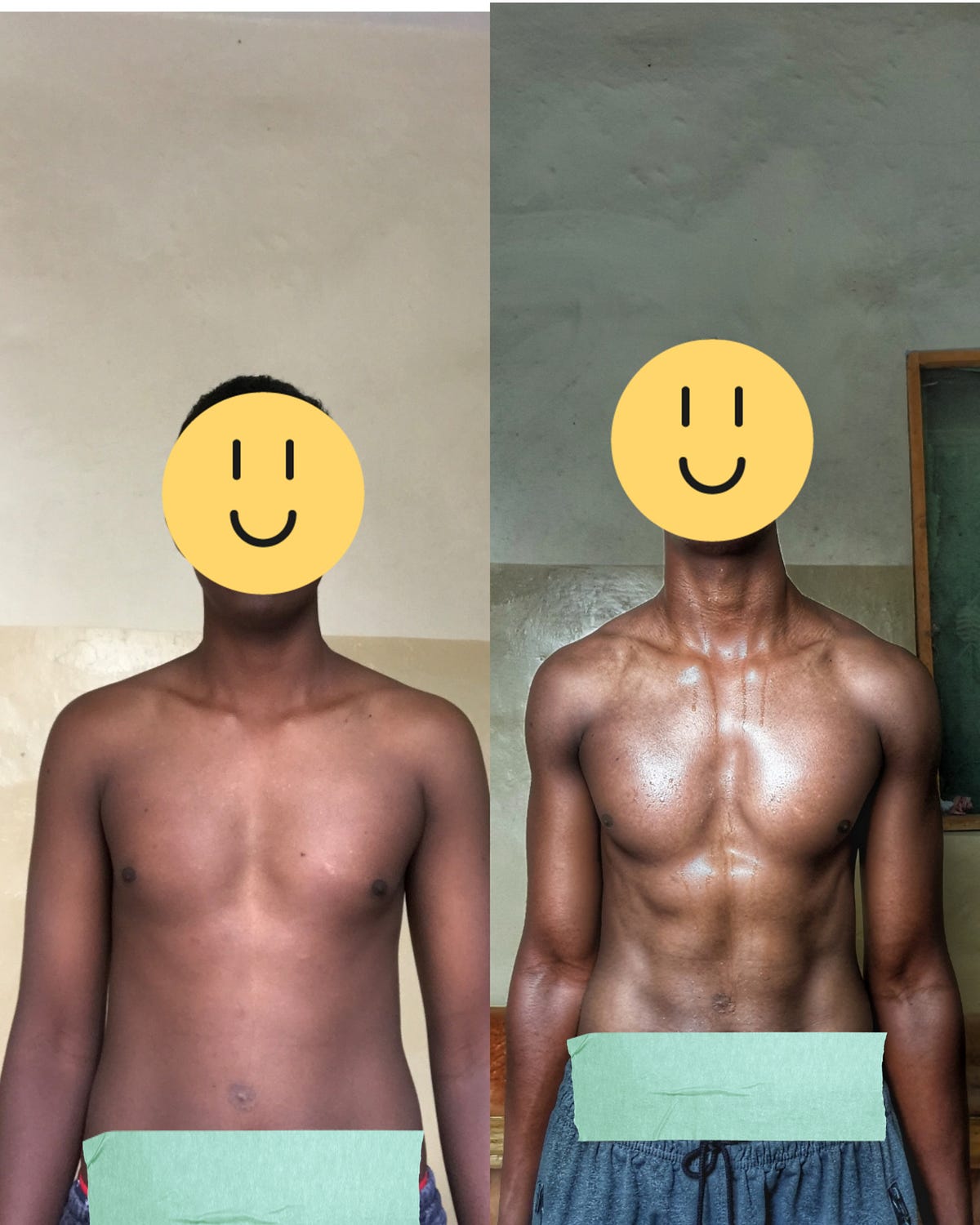I Have Built Muscles In 1 Year Without Enough Nutrition And GYM ...