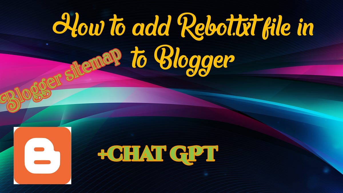 How to add robot.txt File 🗄️ into blogger sitting |Blogger advance SEO sitting | by Wow Coding ...