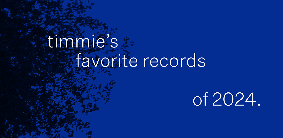 timmie’s favorite records of 2024 | by timmie | Dec, 2024 | Medium