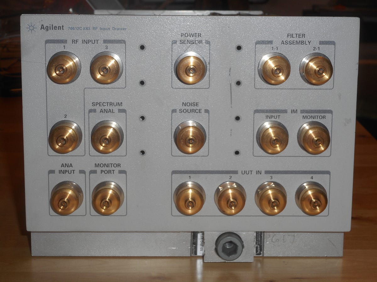 70612C K63 RF Input Drawer. One popular aspect of the HP Modular… | by ...
