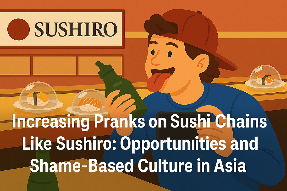 Japan Increasing Pranks on Sushi Chains Like Sushiro: Opportunities and ...