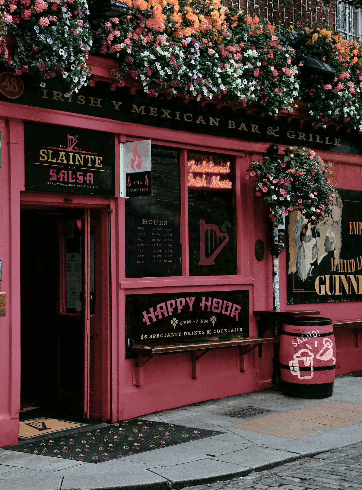 Slainte a la Salsa. « Irish y Mexican • Bar & Grille » | by Ally Tharp ...