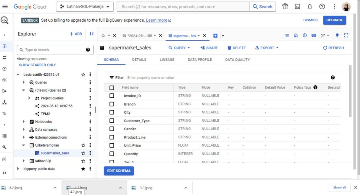BUSINESS ANALYSIS USING SUPERMARKET SALES DATASET CASE STUDY : SQL ...