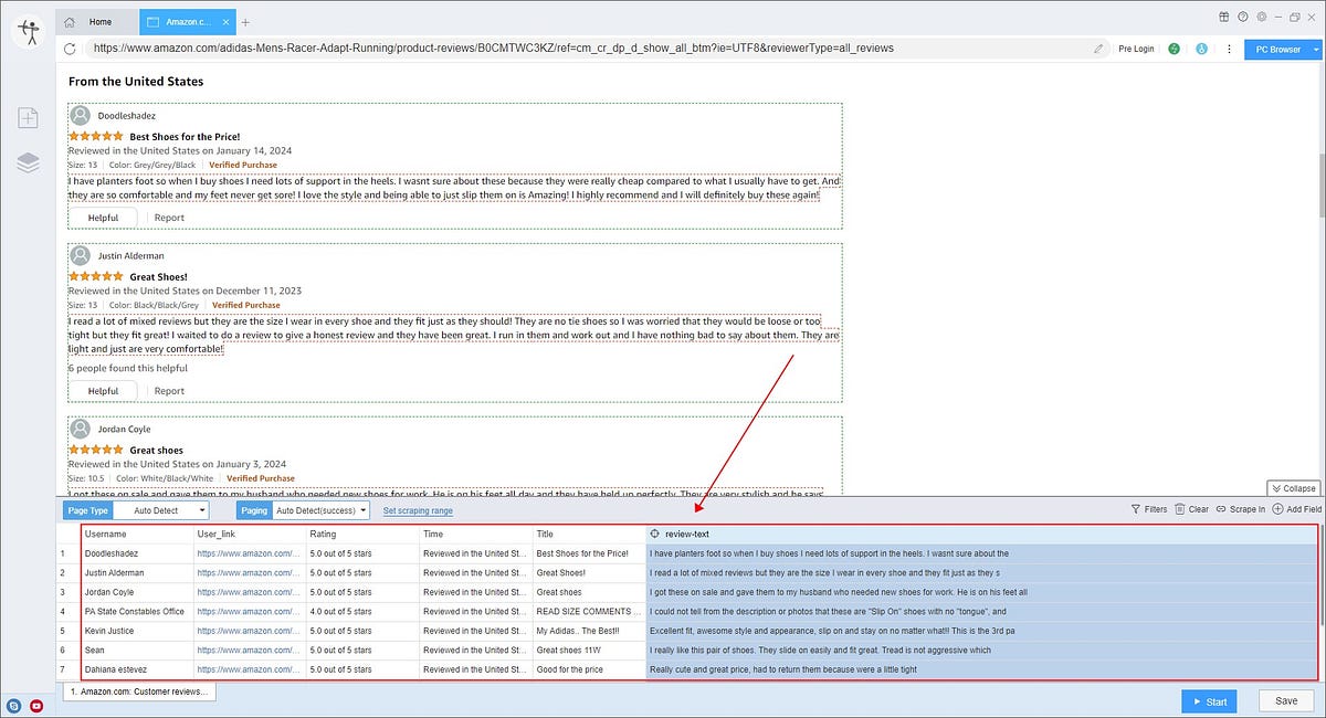 How to scrape Amazon reviews using ScrapeStorm | by ScrapingCat | Medium