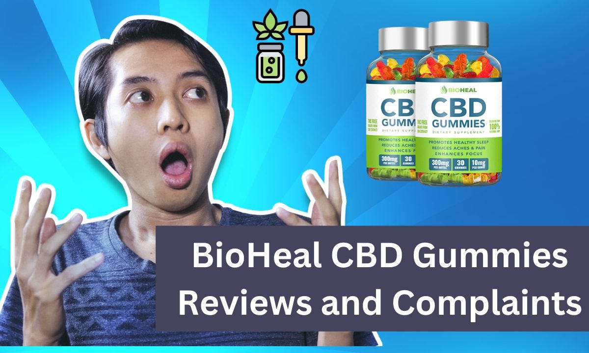 Bioheal Blood CBD Gummies Reviews — BUY NOW! | by Pawan Kumar | Apr ...