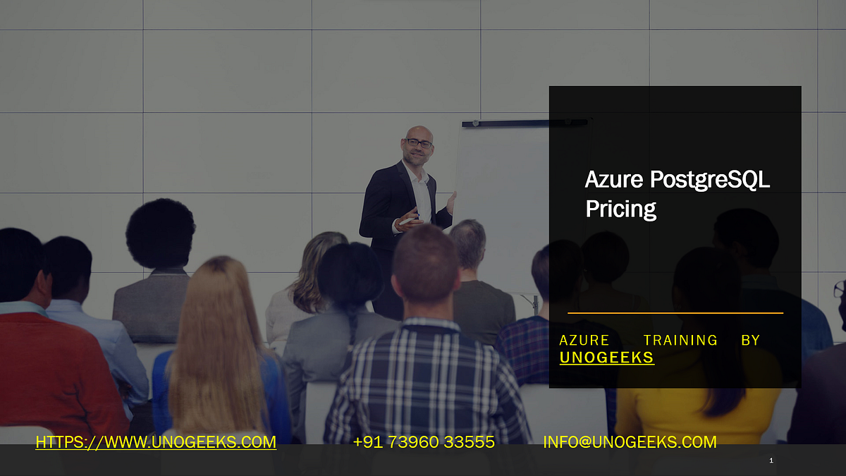 Azure Postgresql Pricing Azure Database For Postgresql Offers A By Shivaug Medium