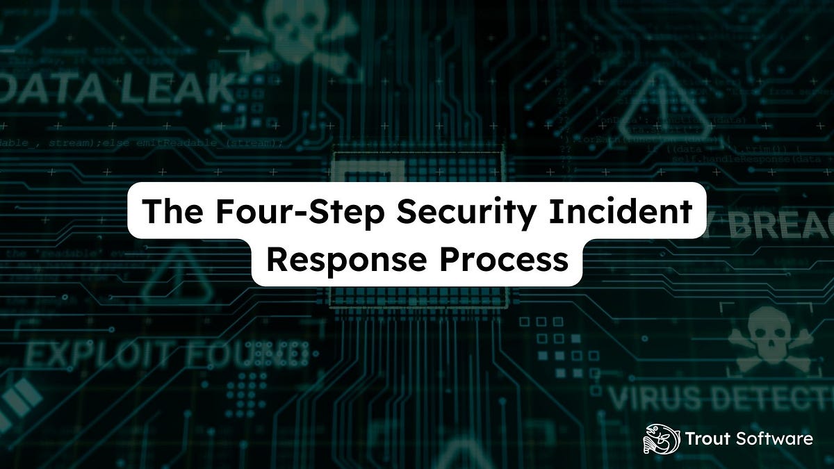 The Four-Step Security Incident Response Process | by Trout Software ...