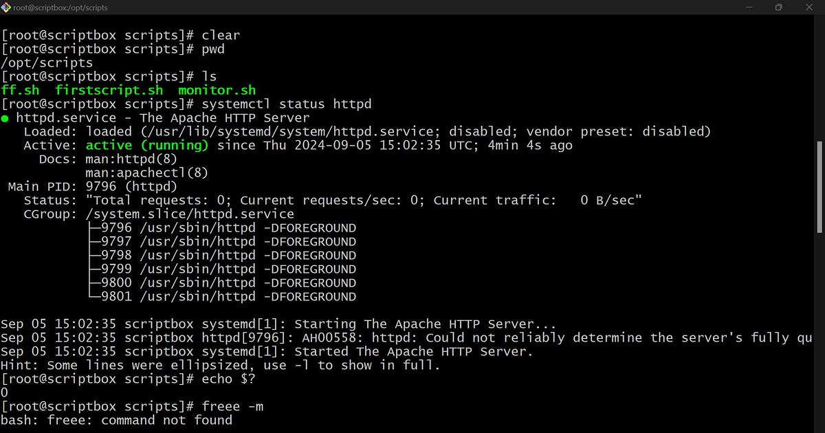 💡 Automating Service Monitoring With Cronjobs And Bash Scripting 🔧 By Huzaif Abid Parray