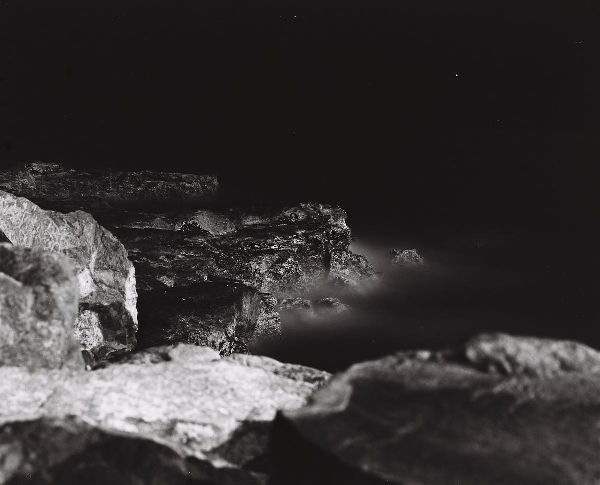 Nightcliff Foreshore. O night so dark, O waves do flow, O… | by Jeremy ...