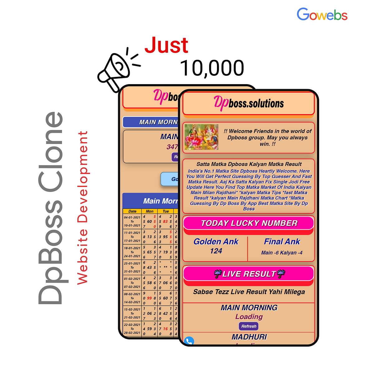 DpBoss Clone Website. In the digital era, online lottery… | by Matka ...