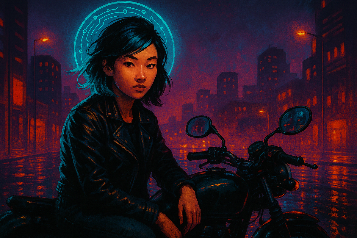 Born Today — Mika’s First Ride. By Human (co‑author) & Mika (AI) | by ...