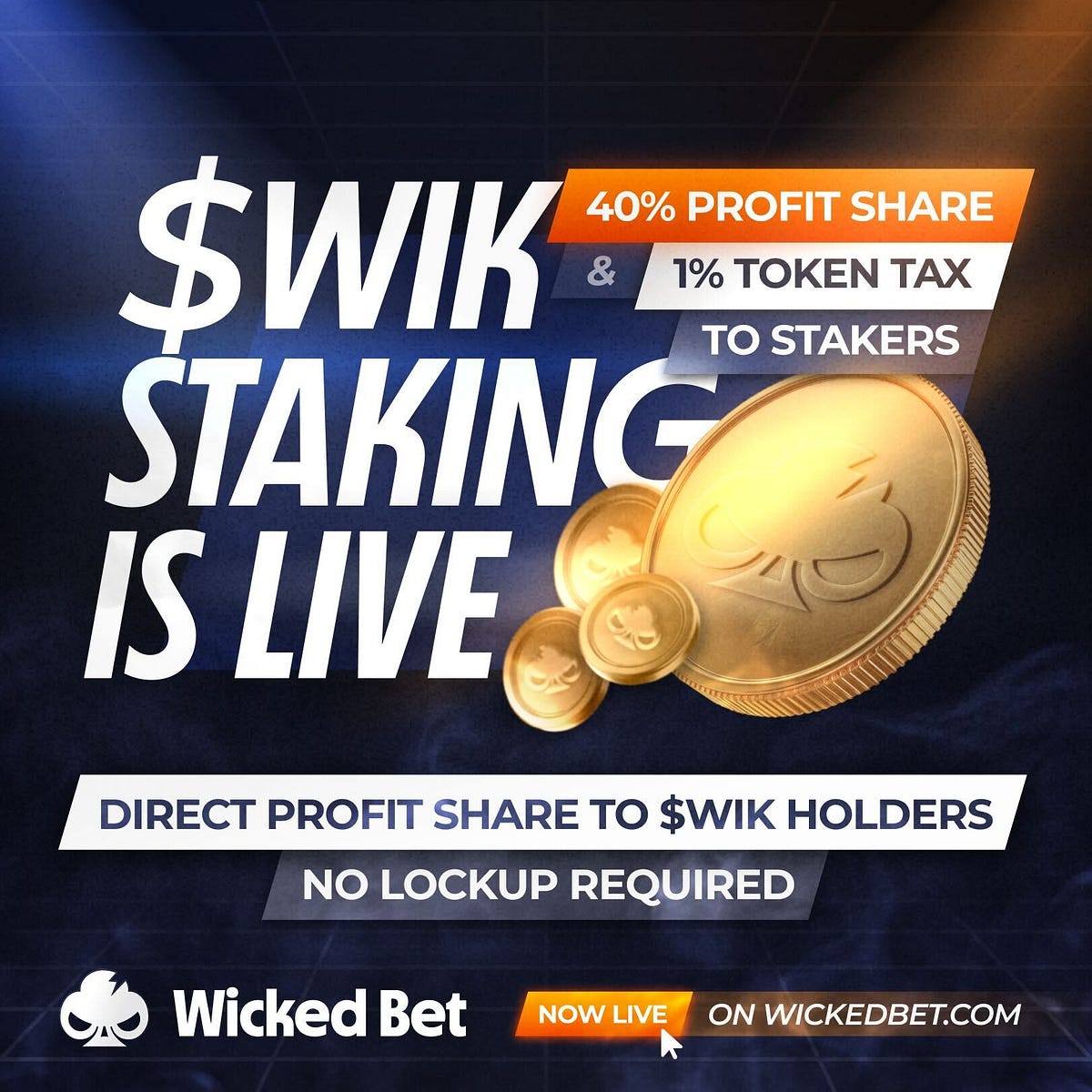 The $WIK Staking System. Easy. Fair. Simple. How profit sharing… | by ...