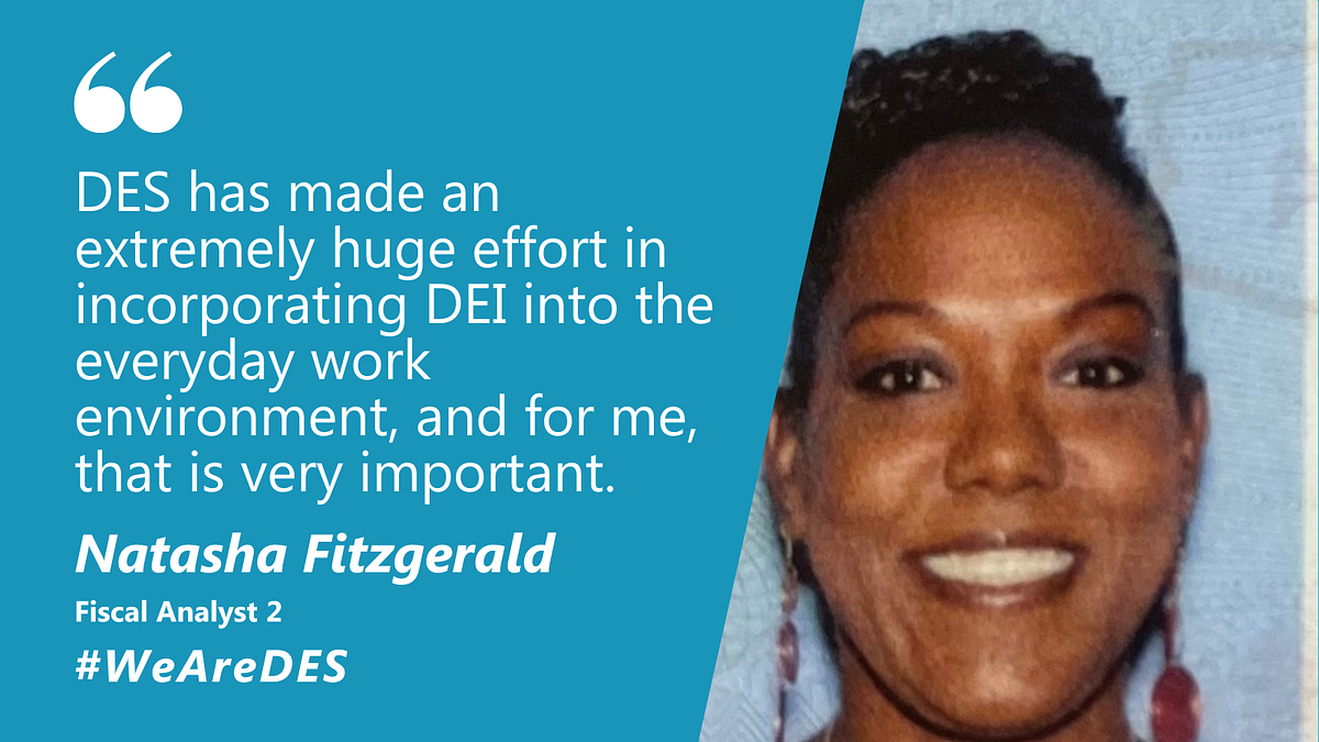 We Are DES: Meet Natasha Fitzgerald | by WaStateDES | WaStateDES | Medium