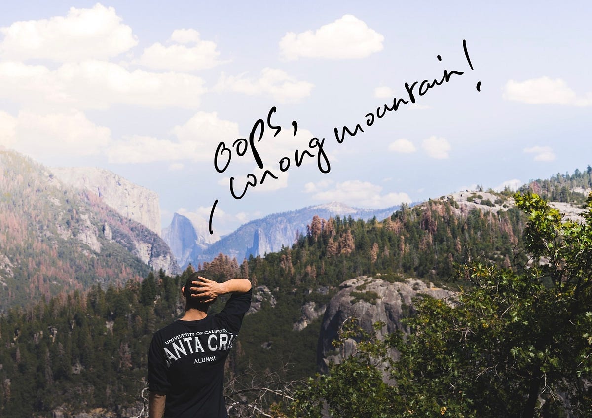 Are you climbing up the wrong mountain? | by Leon Rego | Medium