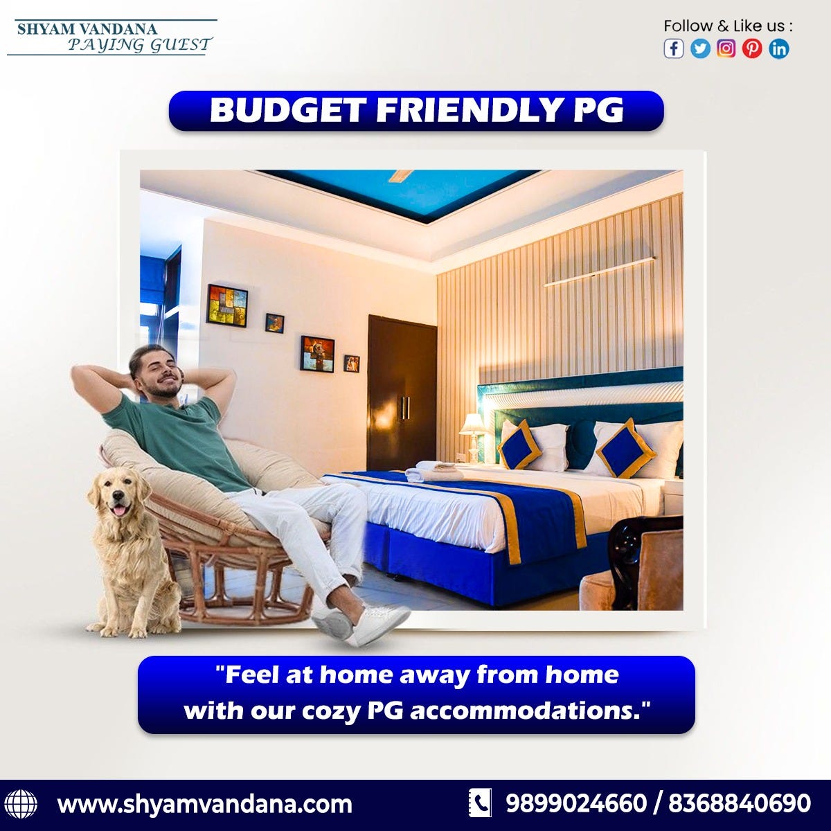 Boys PG in Noida | Paying Guest for Gents - Shyam Vandana Paying Guest ...