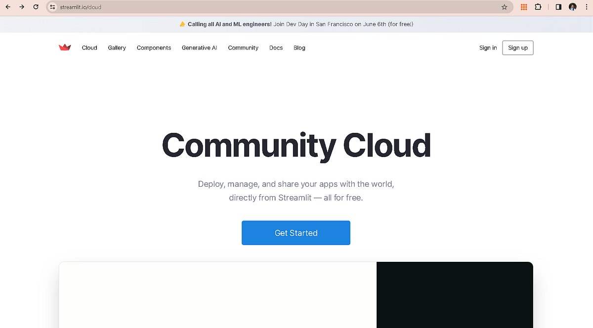 Deploying Python Streamlit Projects on Streamlit Community Cloud for Free | by Jayachandranpm ...
