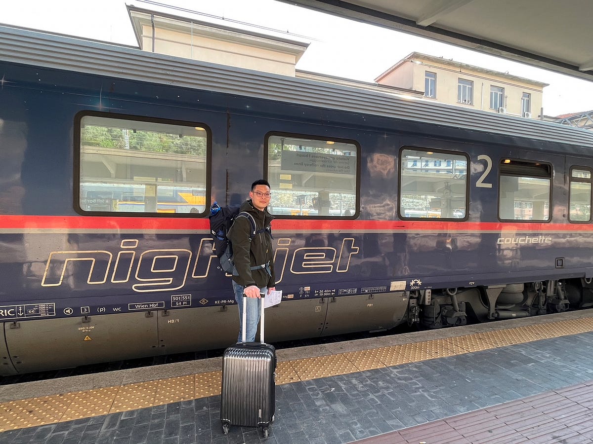 【義大利>德國】OBB Nightjet 臥舖火車（La Spezia > München) - Ms. Pearl｜珍珠小姐 - Medium