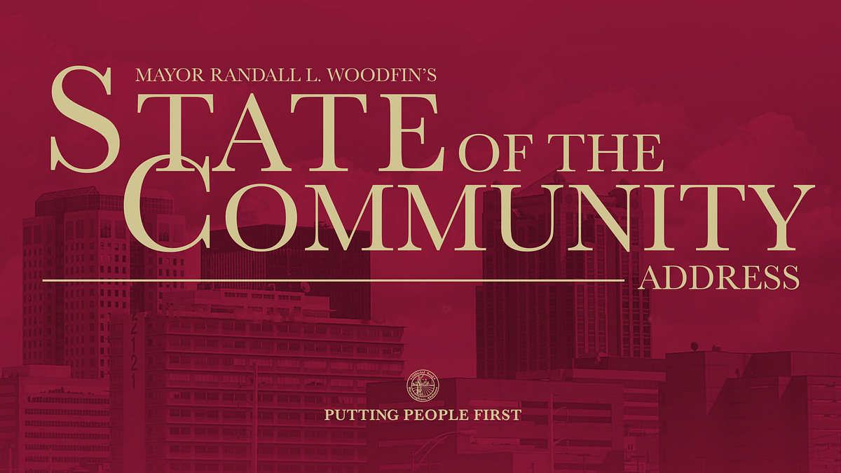 Mayor Woodfin’s State of the Community Address | by Mayor Randall ...