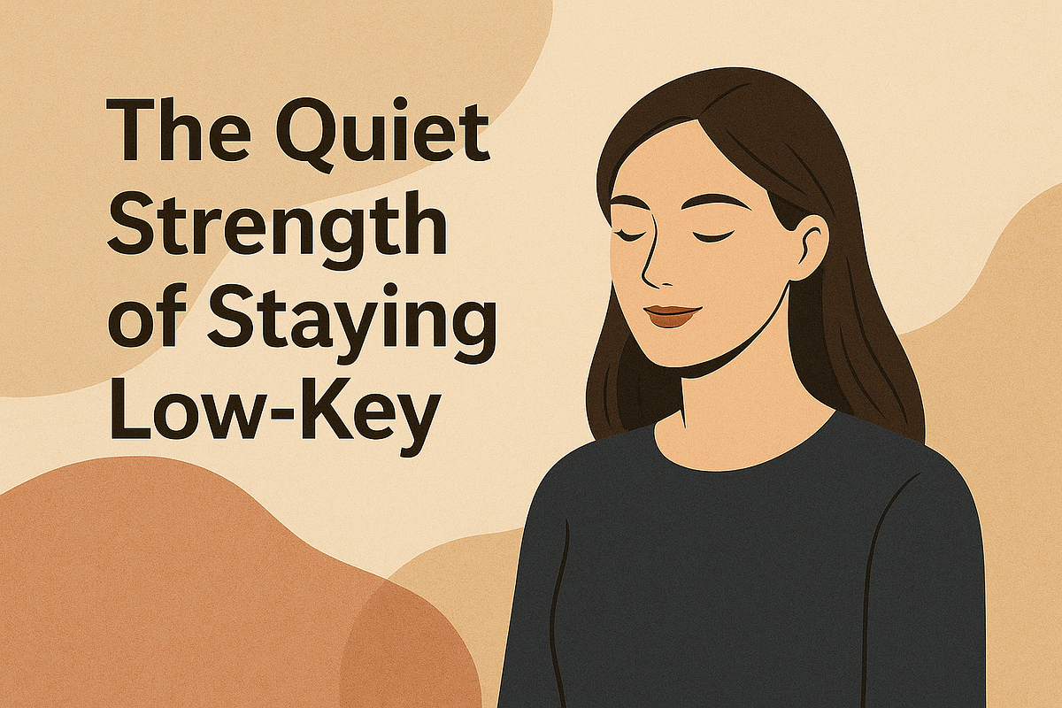 The Subtle Power of People Who Stay Low-Key | by Viidhu Sharma | Medium
