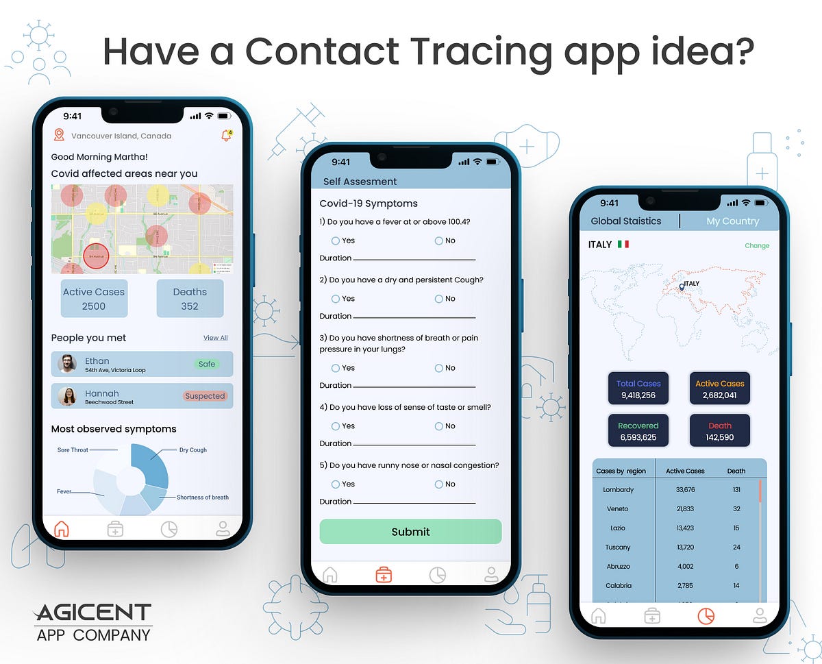 Want Best App Development agency for your Contact tracing app idea ...
