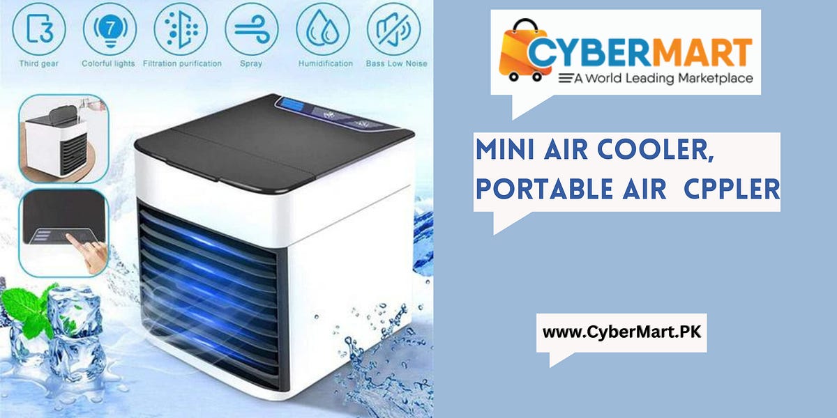 Mini Air Cooler, Portable Air Cooler, Personal AC | CyberMart.PK | by ...