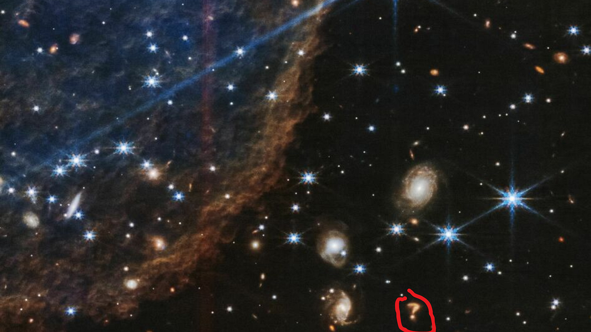 What Does The Strange Space ‘Question Mark’ Reveal About Galaxies? | by ...