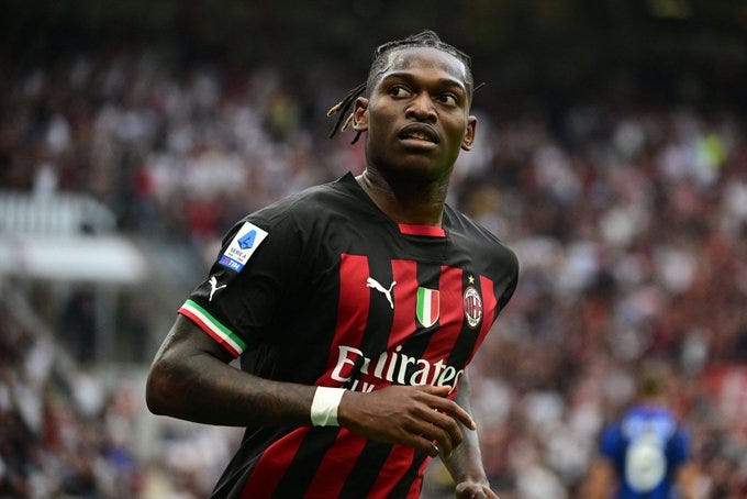Rafael Leao: THE ANOMALY.. As close to a flawless winger archetype ...