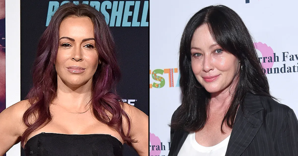 Alyssa Milano Reacts to ‘Charmed’ Co-Star Shannen Doherty’s Death: A ...