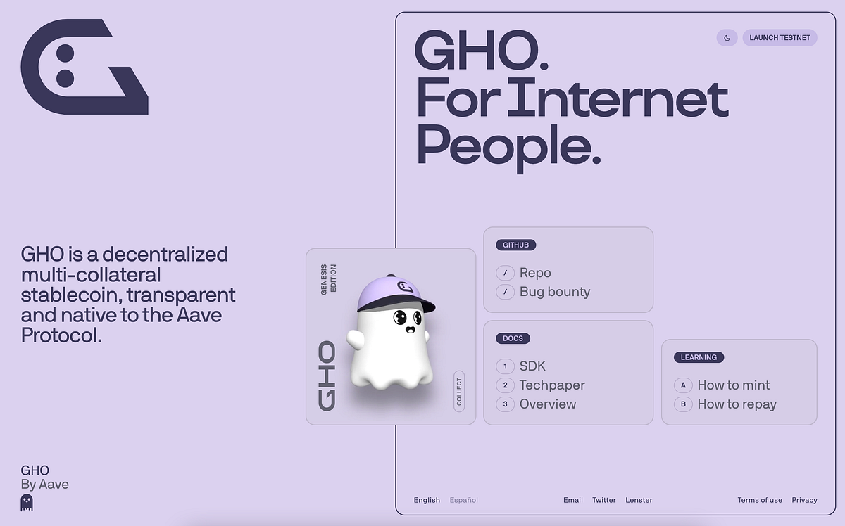 “GHO”, le futur stablecoin du protocole Aave. | by Athym | Medium