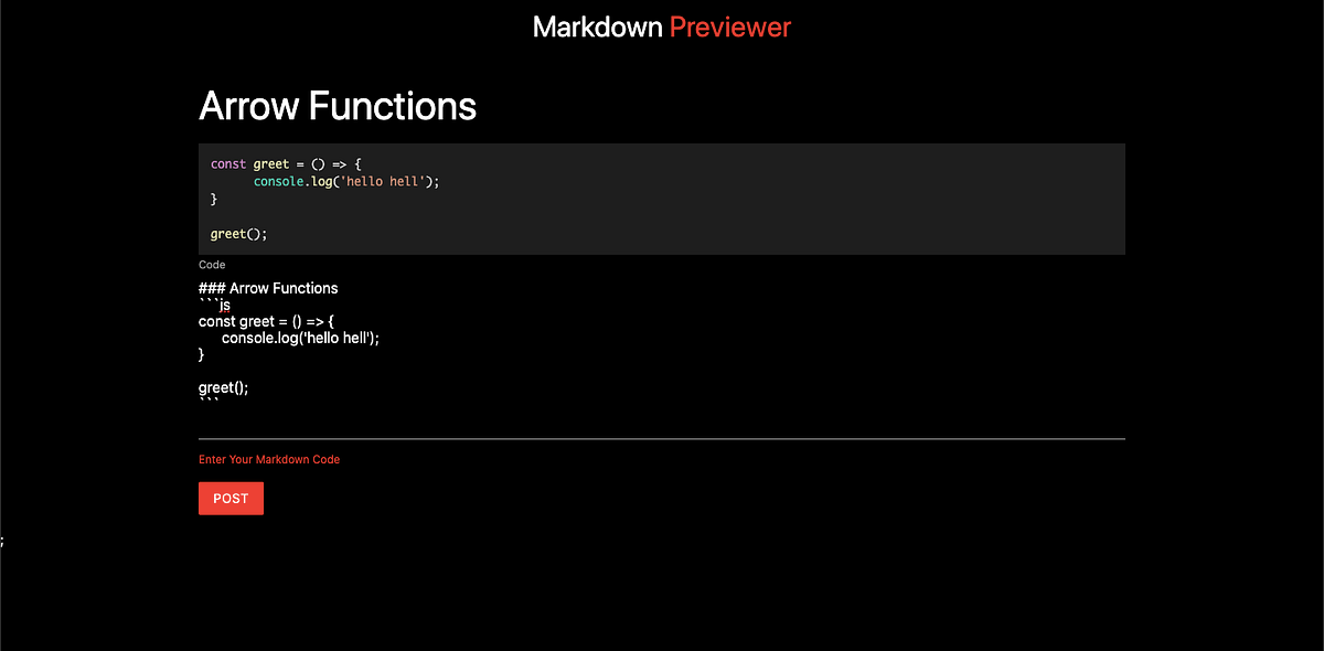 Auto Markdown Renderer. use-syntaxer | by Aman Bhardwaj | Medium