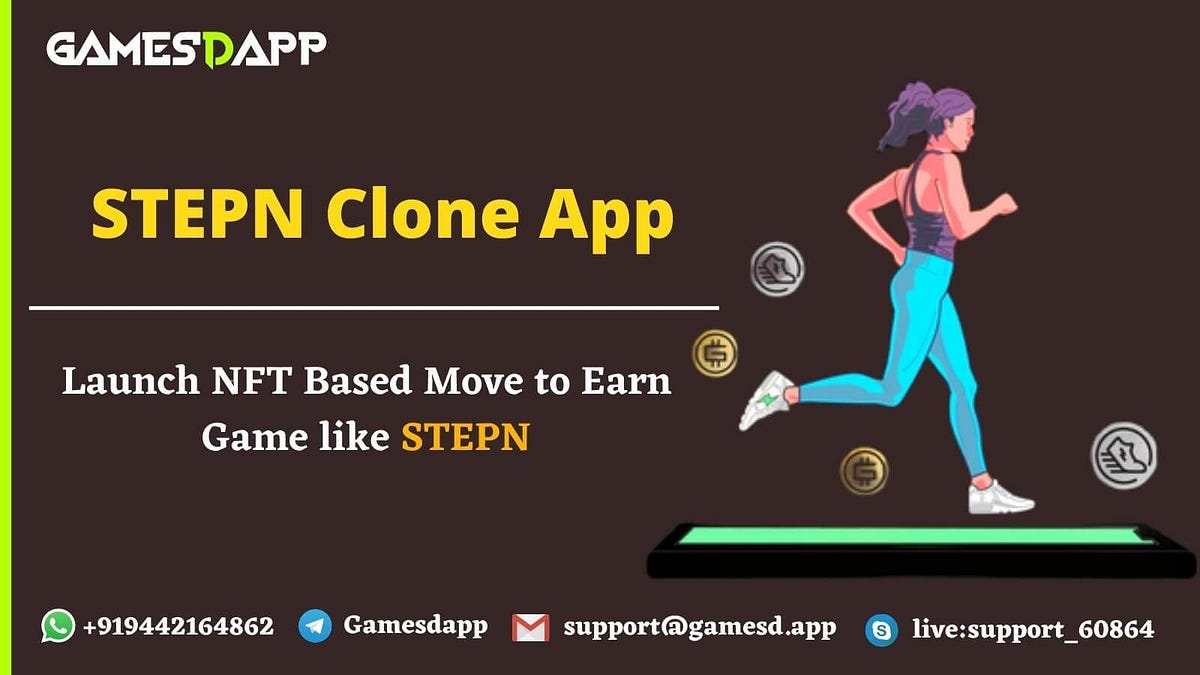 STEPN Clone App — To Launch Web3.0 M2E Fitness App Like STEPN | by GamesDAPP | GamesDApp | Medium