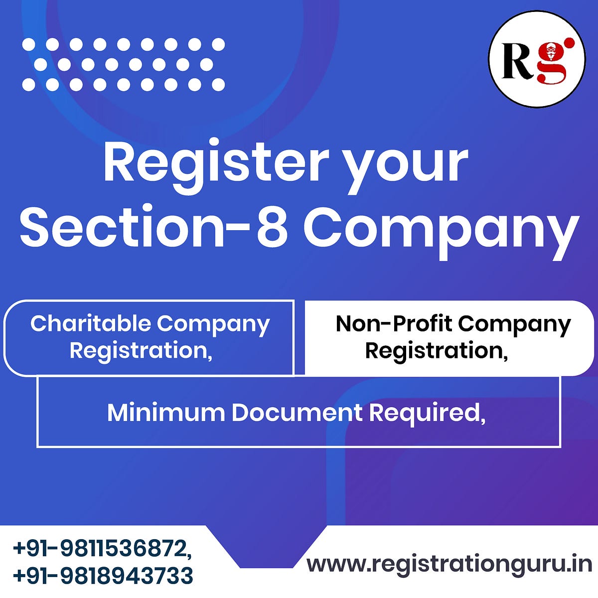 section 8 company registration in India - Registration Guru - Medium