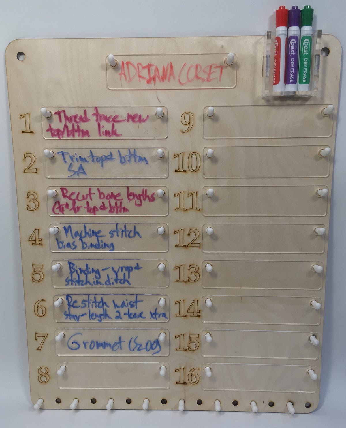 Final Project: A Holder for Rearrangeable Project Steps in a Developing ...