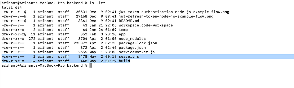 Build & Run React Js Application With Node Js Backend | by Arihant Jain ... Build & Run React Js Application With Node Js Backend | by Arihant Jain ...