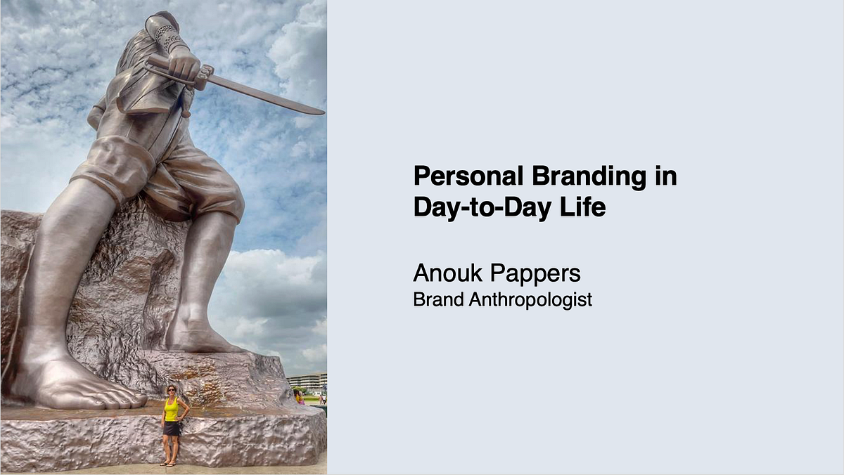 Anouk Pappers - Personal Branding in Day-to-Day Life | Medium