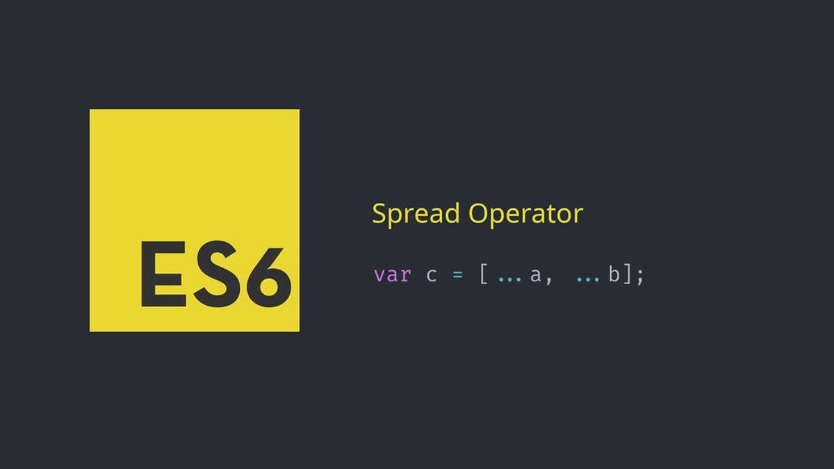 spread operator | rest operator | | Programming Note