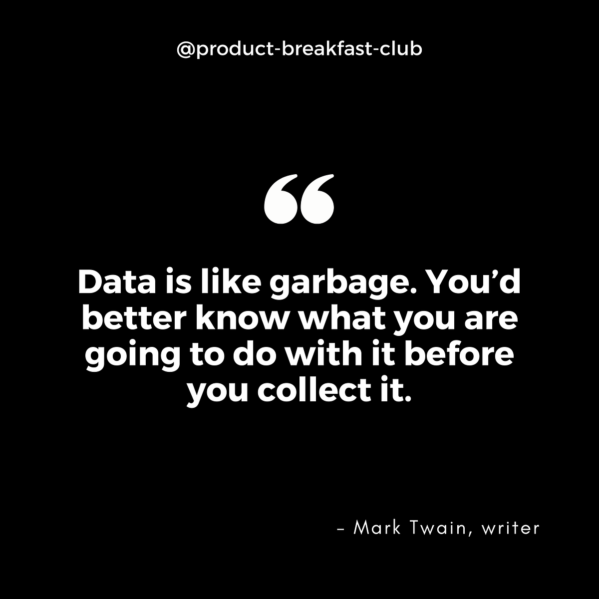 When data is useless. Morning, friends! ☕️ Got your coffee… | by ...